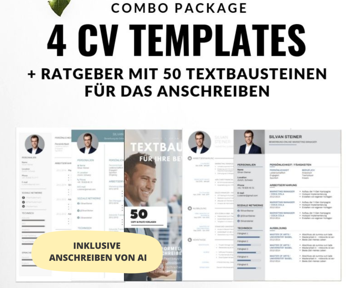 Bewerbungsvorlagen Shop - CV Hub